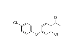 cas:119851-28-4|2'-氯-4'-(4-氯苯氧基)苯乙酮|2-chloro-4-(4-chlorophenoxy)acetophenone - 德尔塔(Delta)生物试剂